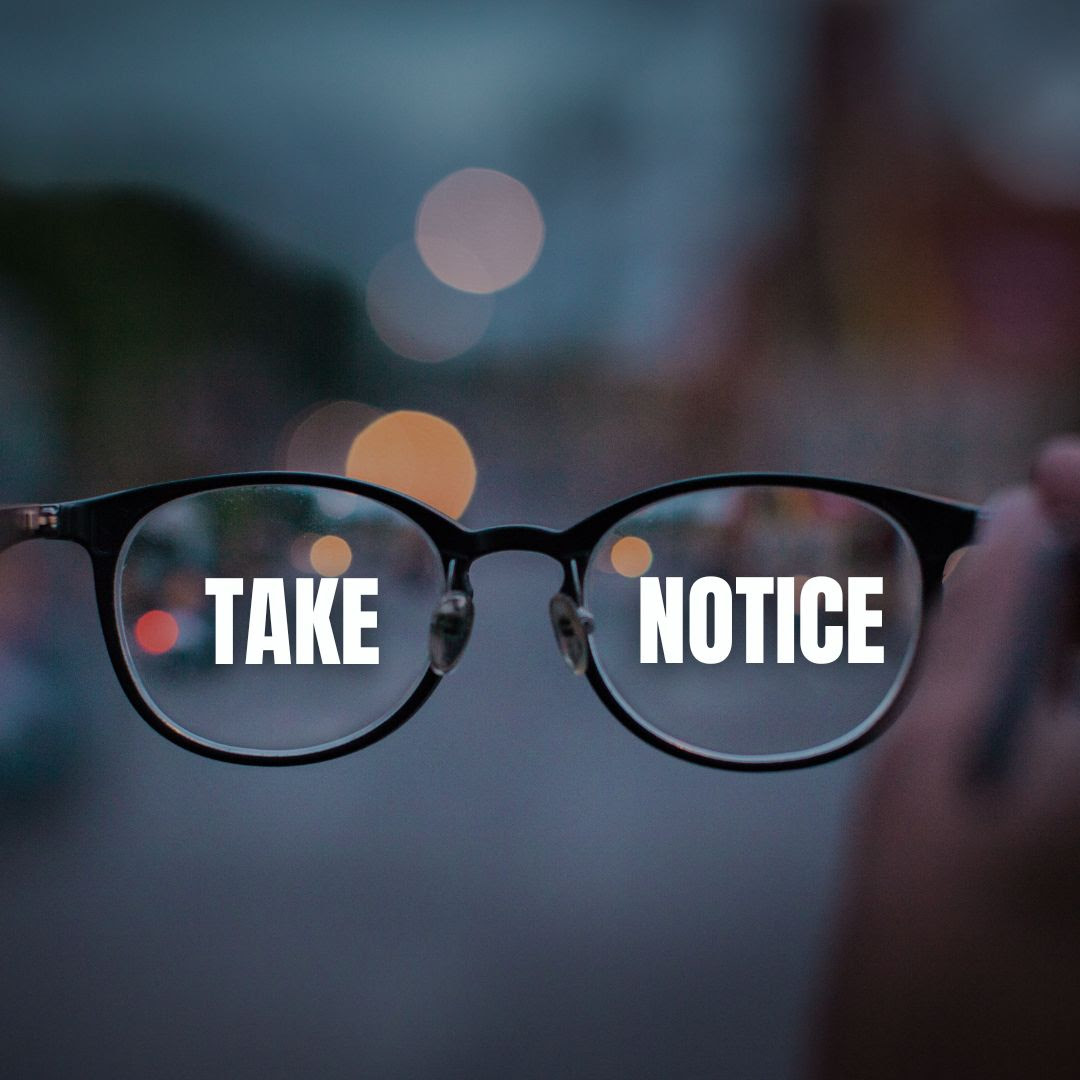 Take Notice - Week 1 | Pastor Karl Landis | 08.28.2022 - Mount Joy ...